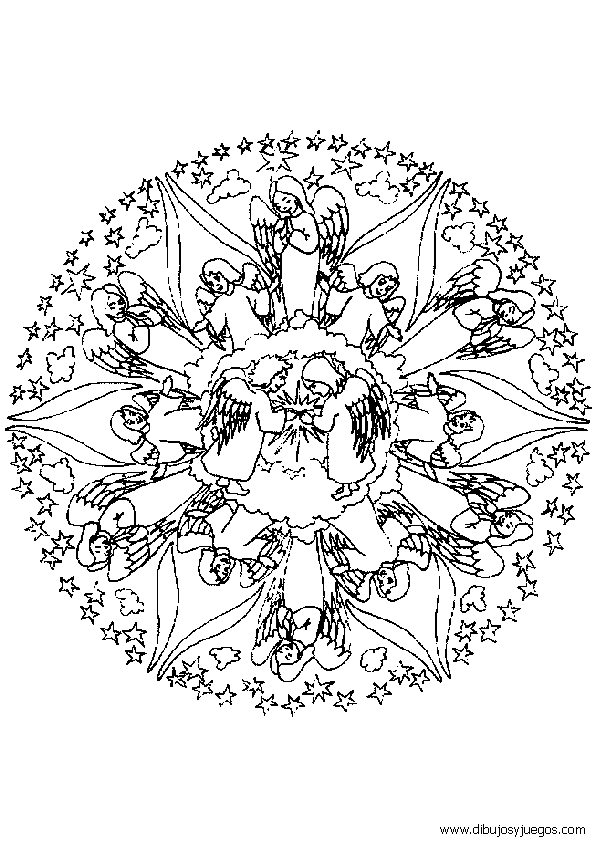 Mandalas de hadas - Imagui