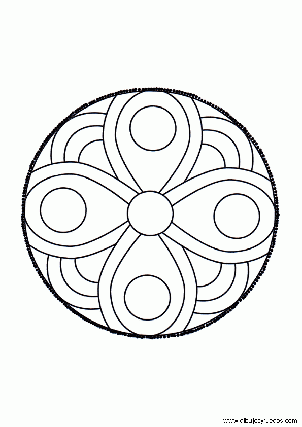 Mandalas basicos para pintar - Imagui