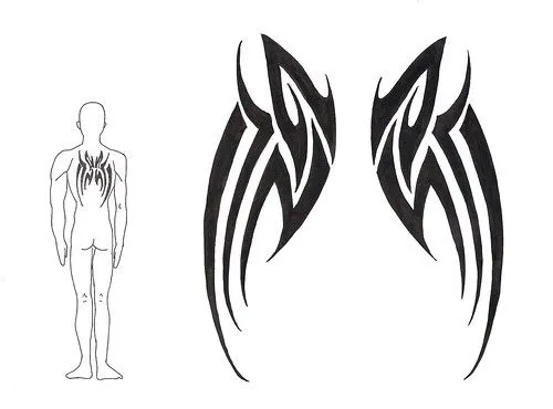 Tattoo tribal alas - Imagui