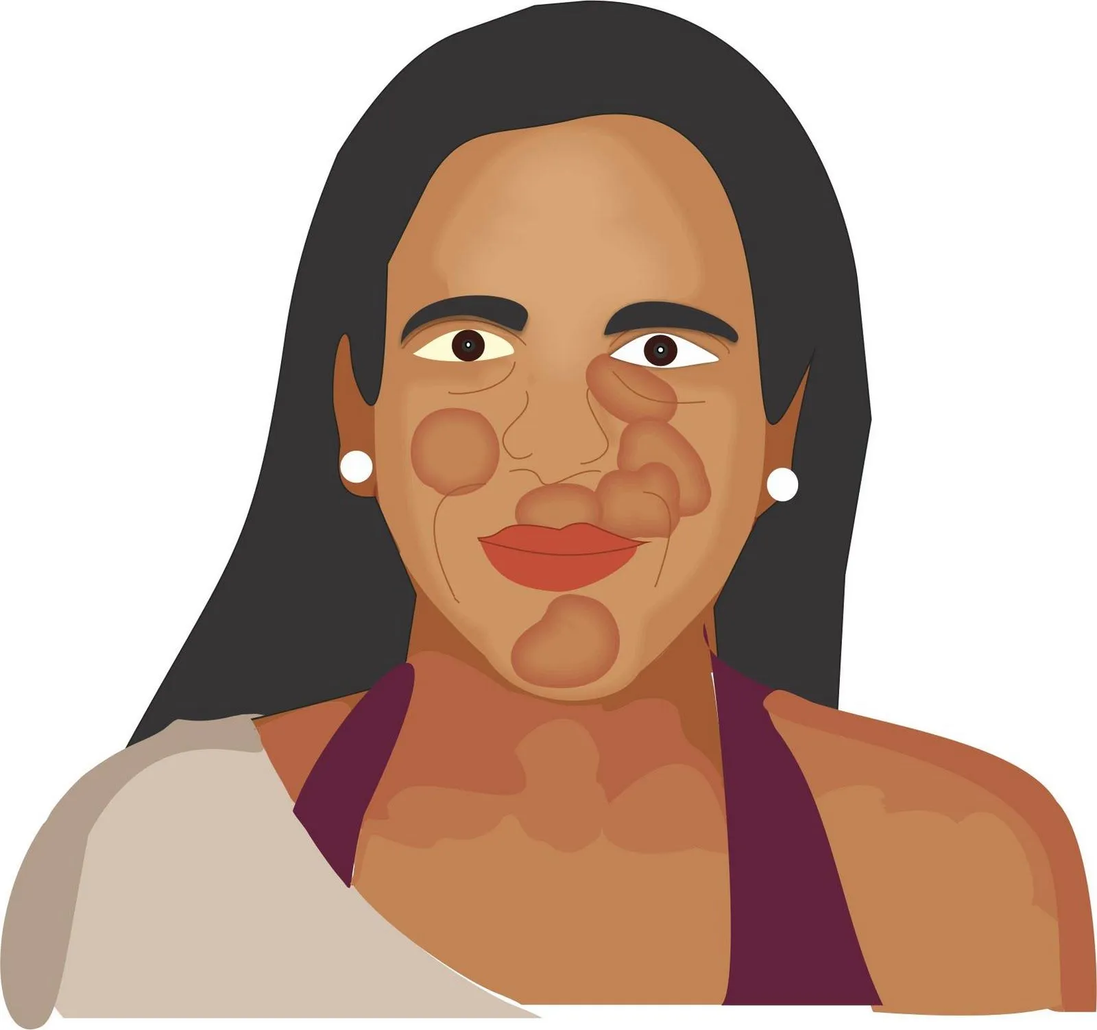 Rostro vectorizado - Imagui