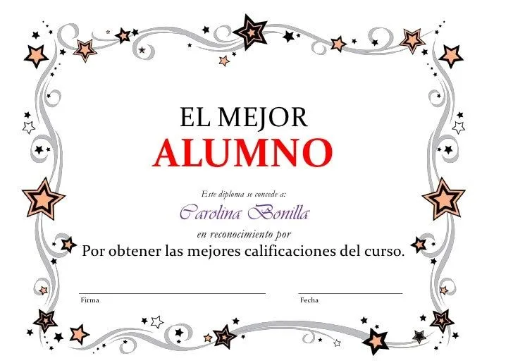 Diplomas mejor compañero - Imagui