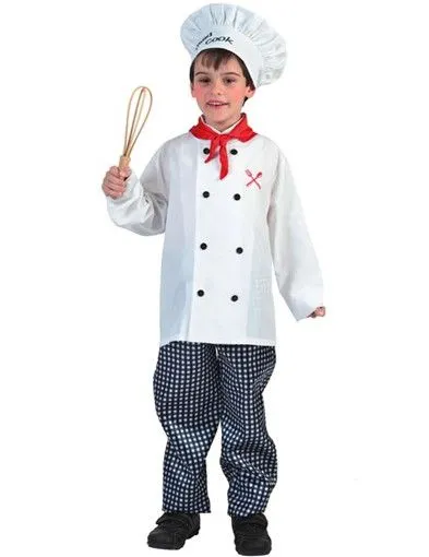 Disfraz de cocinero para niños - Imagui