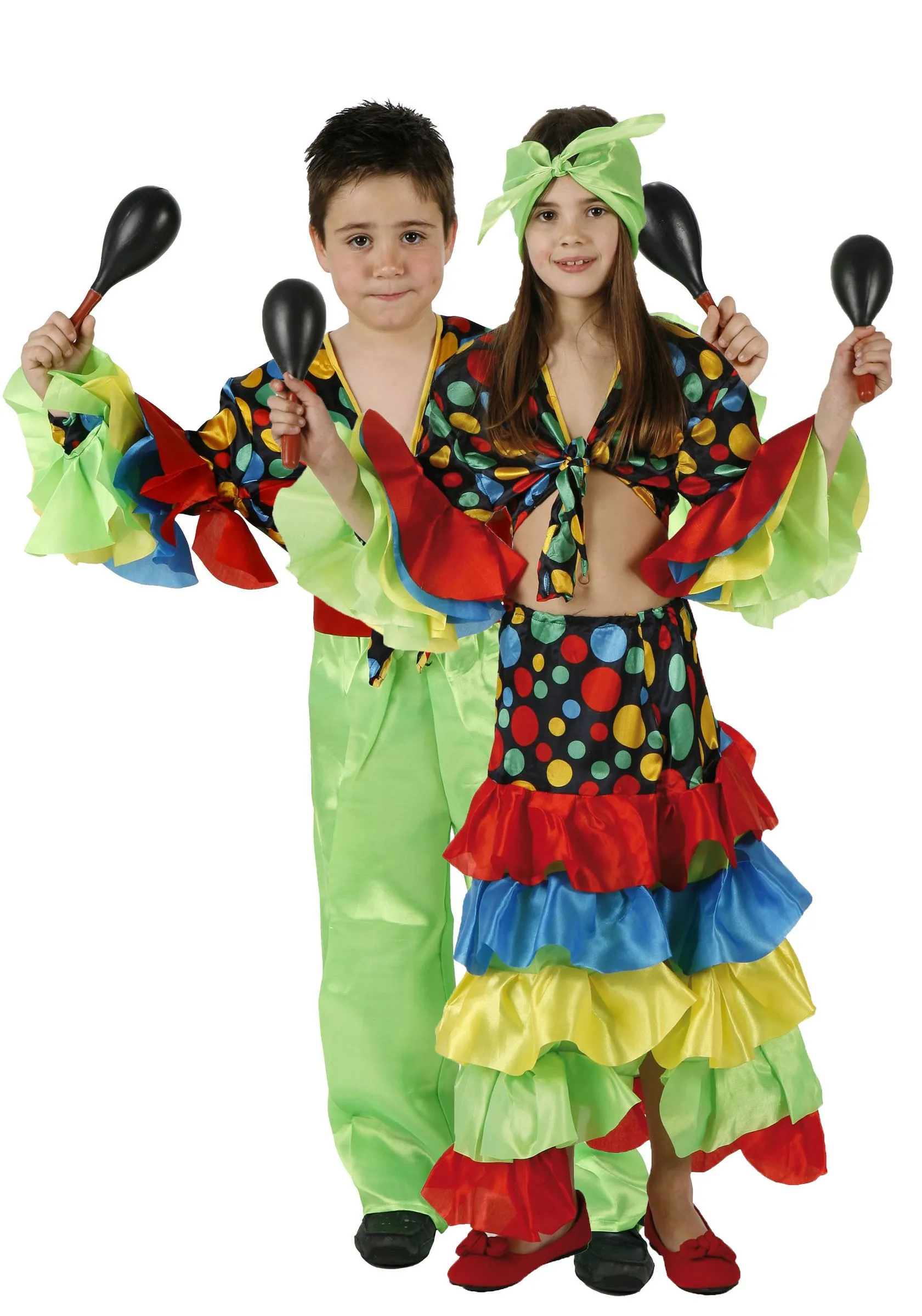 Vestuario de rumbera para niño - Imagui