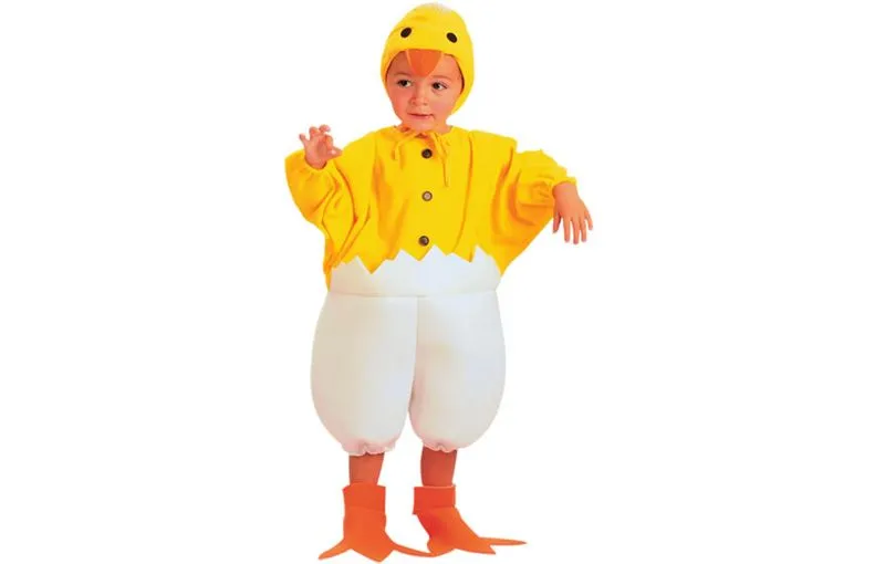 Como hacer un disfraz de pollito en foami - Imagui