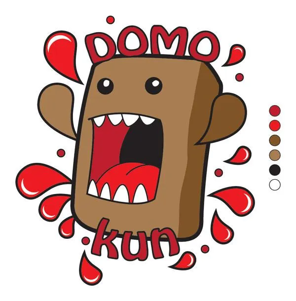 Dibujos de domo kun - Imagui