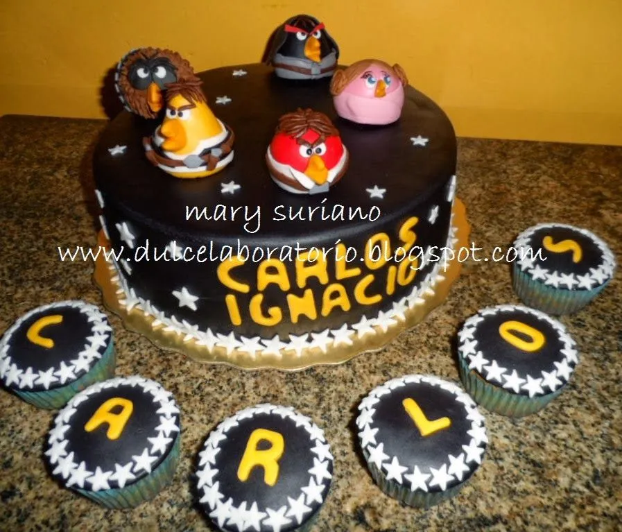 Torta Angry Birds star wars - Imagui
