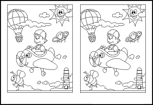 Dibujo diferencias - Imagui