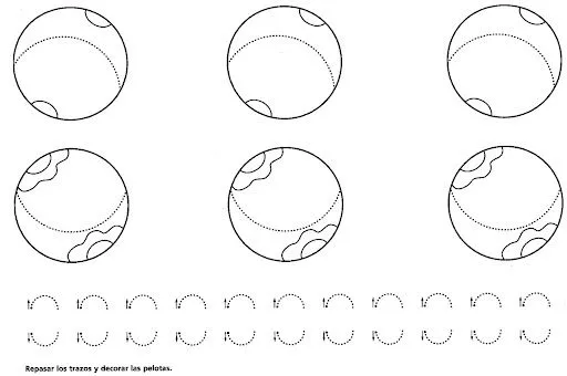 Grafomotricidad en niños trazos - Imagui