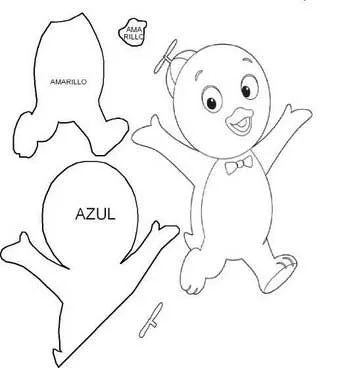 Backyardigans moldes - Imagui