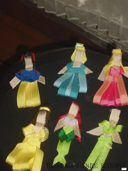 Diademas de listón de Princesas - Imagui
