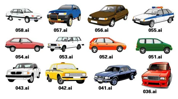 Cars vector free download - 7 fotos e imágenes gratis - Imagui