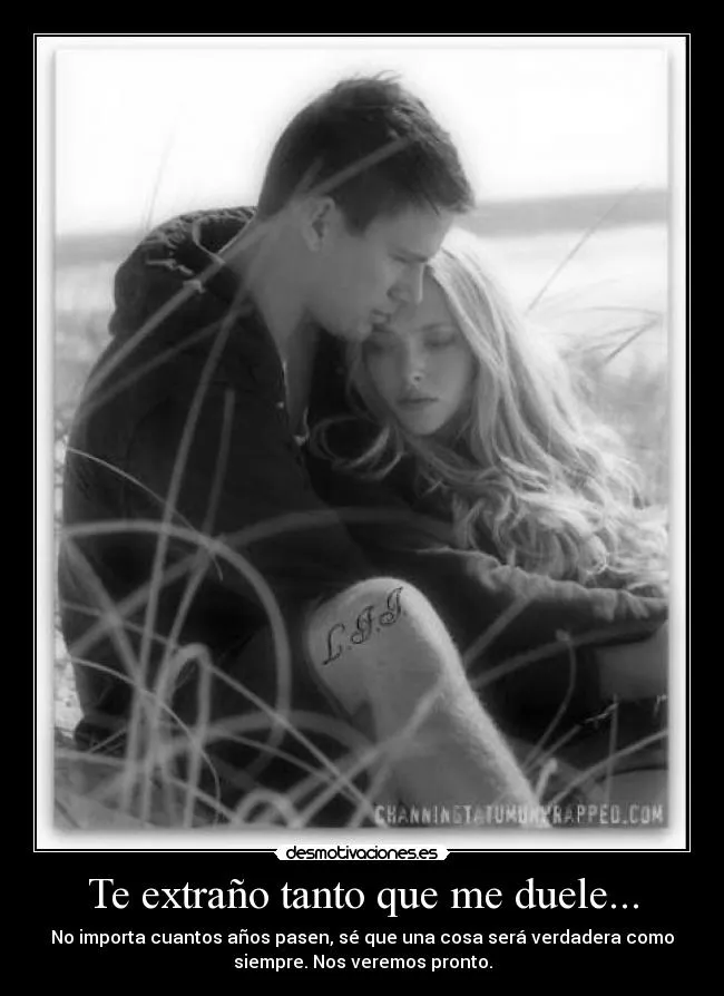 Te extraño tanto - Imagui