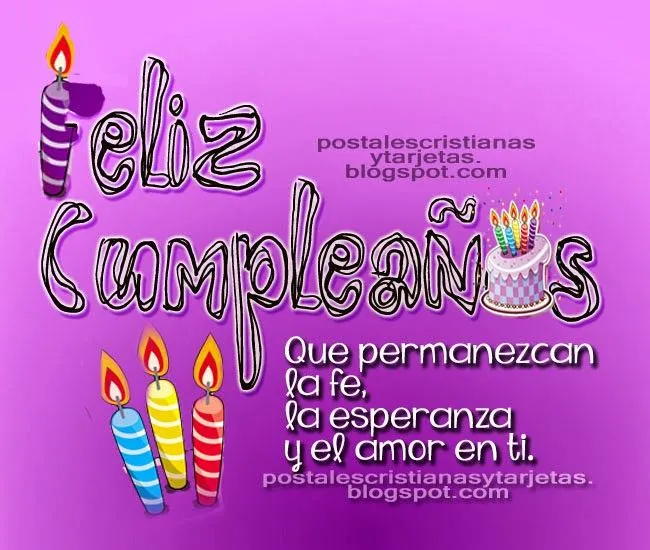 Plantillas para cumpleaños cristianas - Imagui