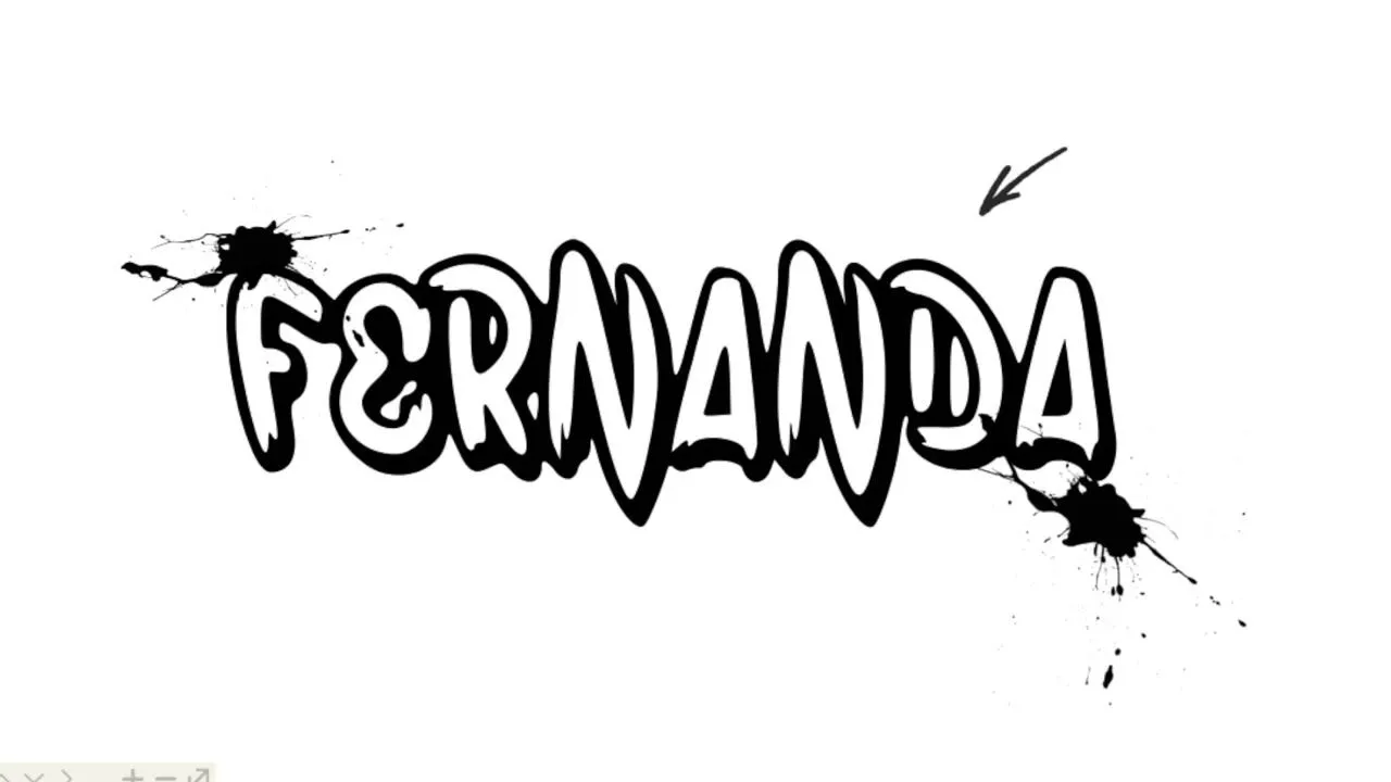 Graffiti de nombre fernanda - Imagui