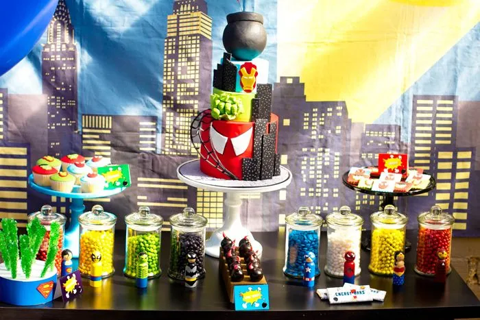 Decoración de cumpleaños de superhéroes - 13 fotos e imágenes gratis ...