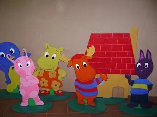 Cotillones de los Backyardigans - Imagui