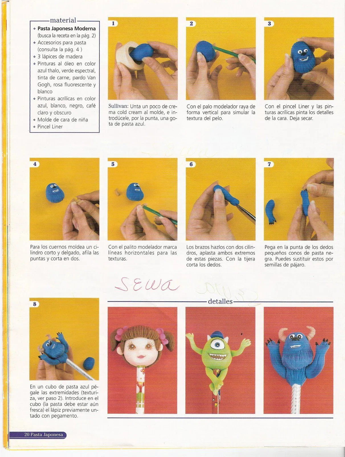 Como hacer figuras de pasta flexible paso a paso - Imagui