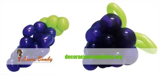 Cómo hacer un racimo de uvas con globos - 4 fotos e imágenes gratis ...