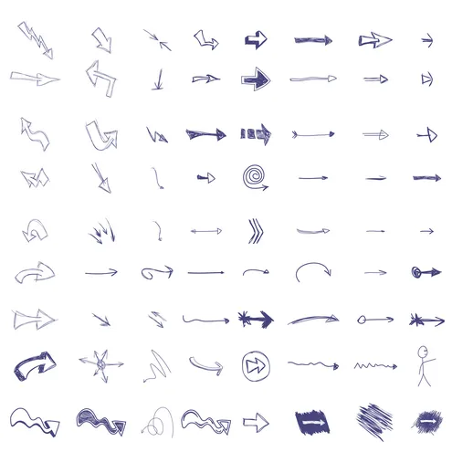 Flechas vectorizadas - Imagui