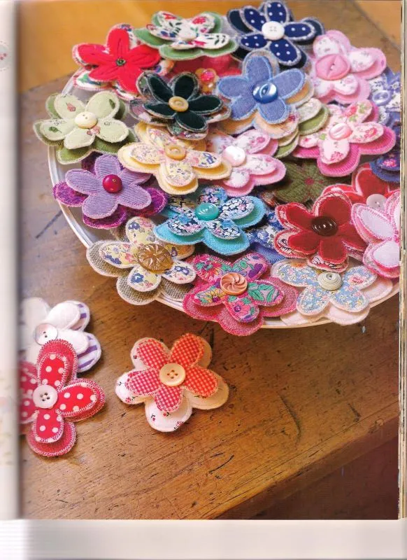 Flores patchwork - Imagui