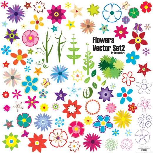 Flower vector free download - Imagui