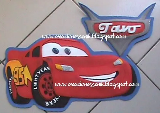 El rayo macuin en foami - Imagui