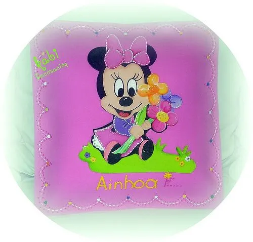 Cojines en foamy - Imagui