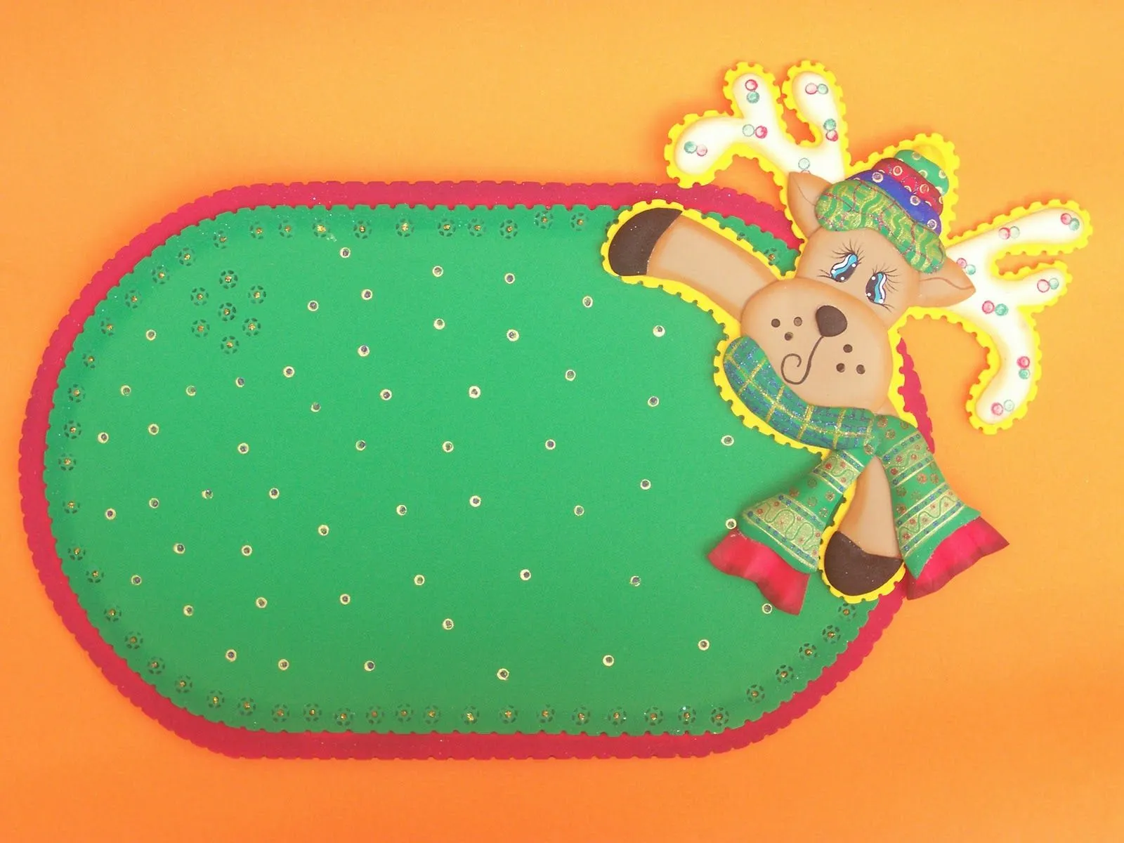 Individuales en foamy - Imagui