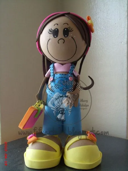 Centro de mesa fofucha embarazada - Imagui