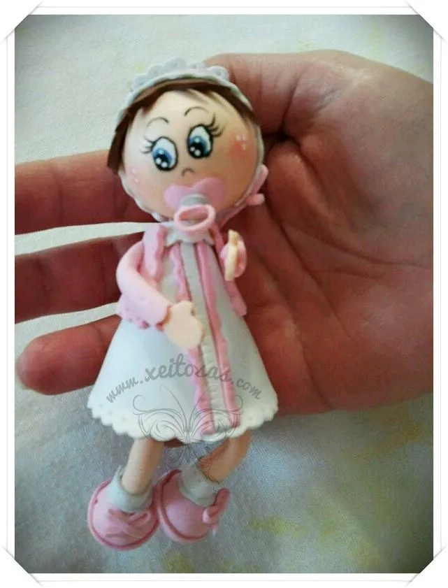 Fofuchas de bautizo - Imagui