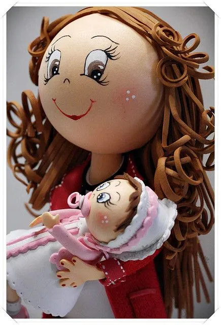 Fofucha con bebé - Imagui