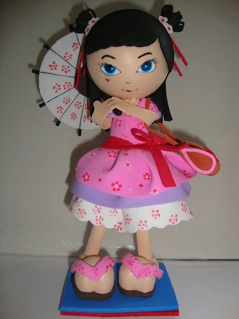 Molde fofucha japonesa - Imagui