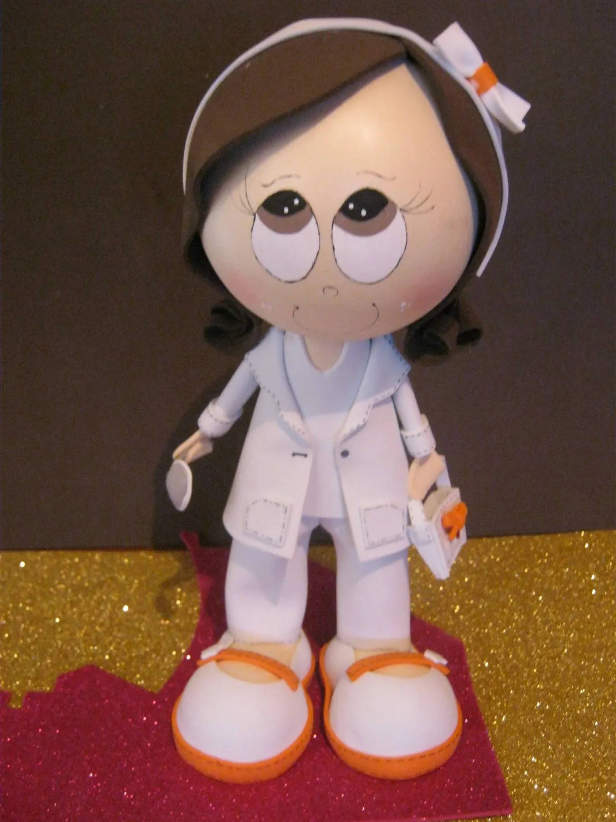 Enfermeras de foami - Imagui