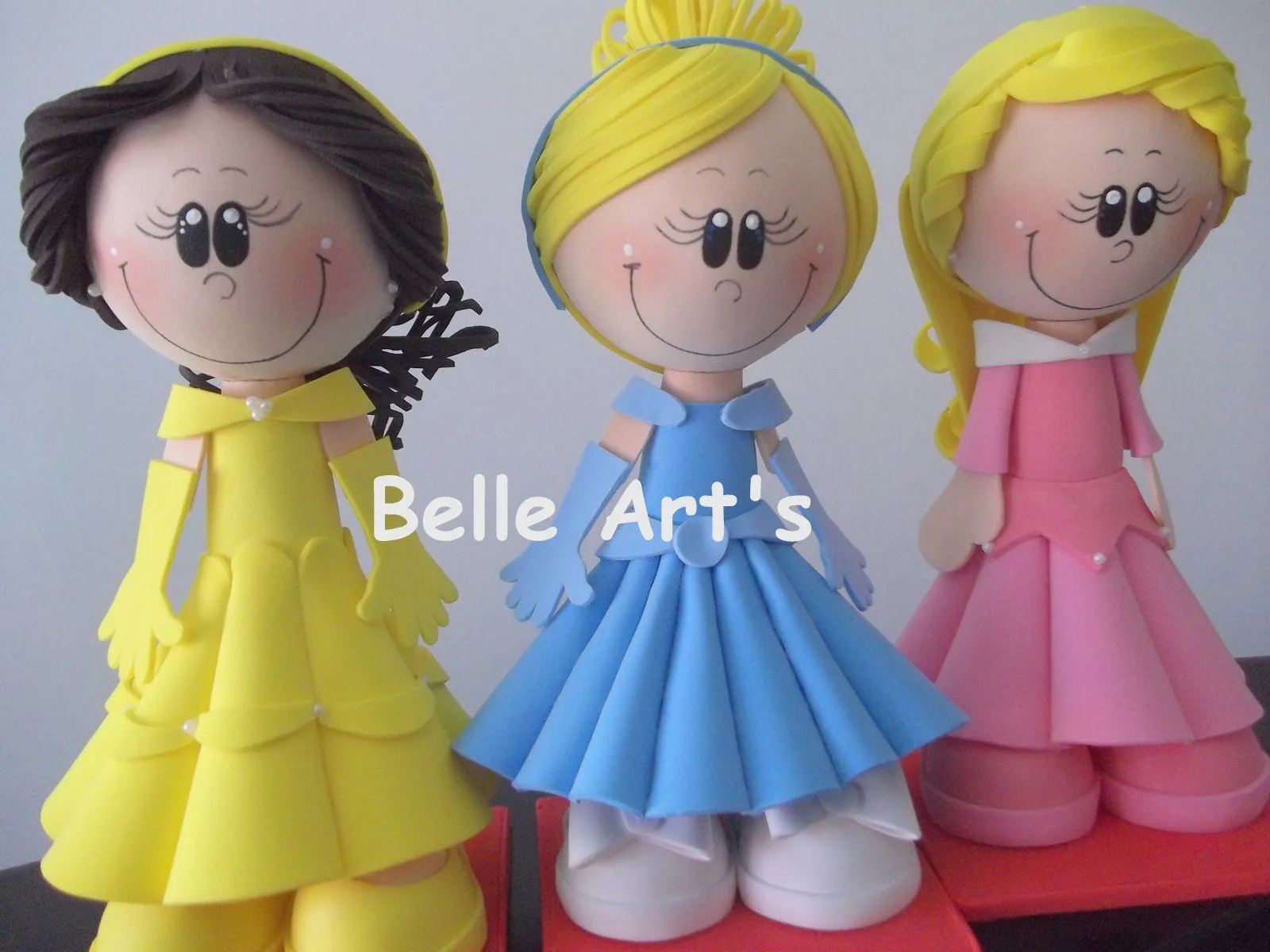 Fofuchas de princesas - Imagui