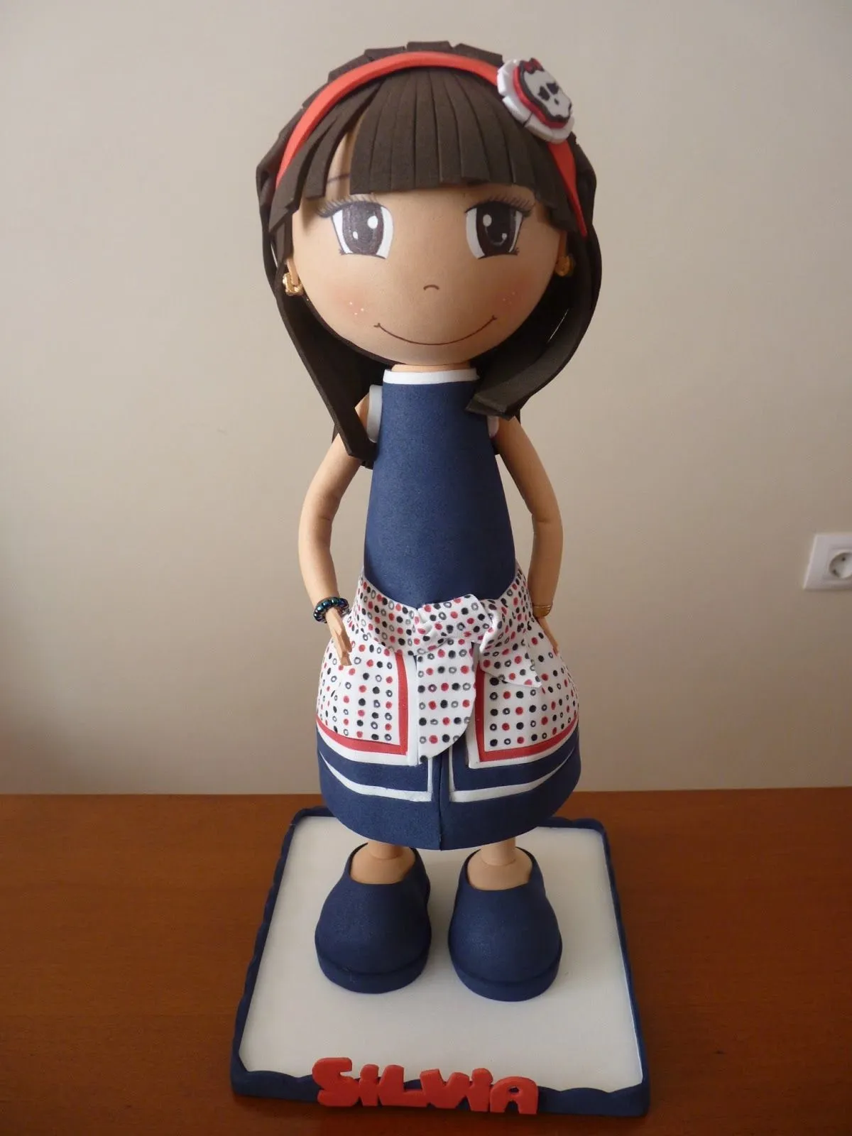 Fofuchas con vestido - Imagui