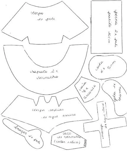 Fofulápices de Halloween moldes - Imagui