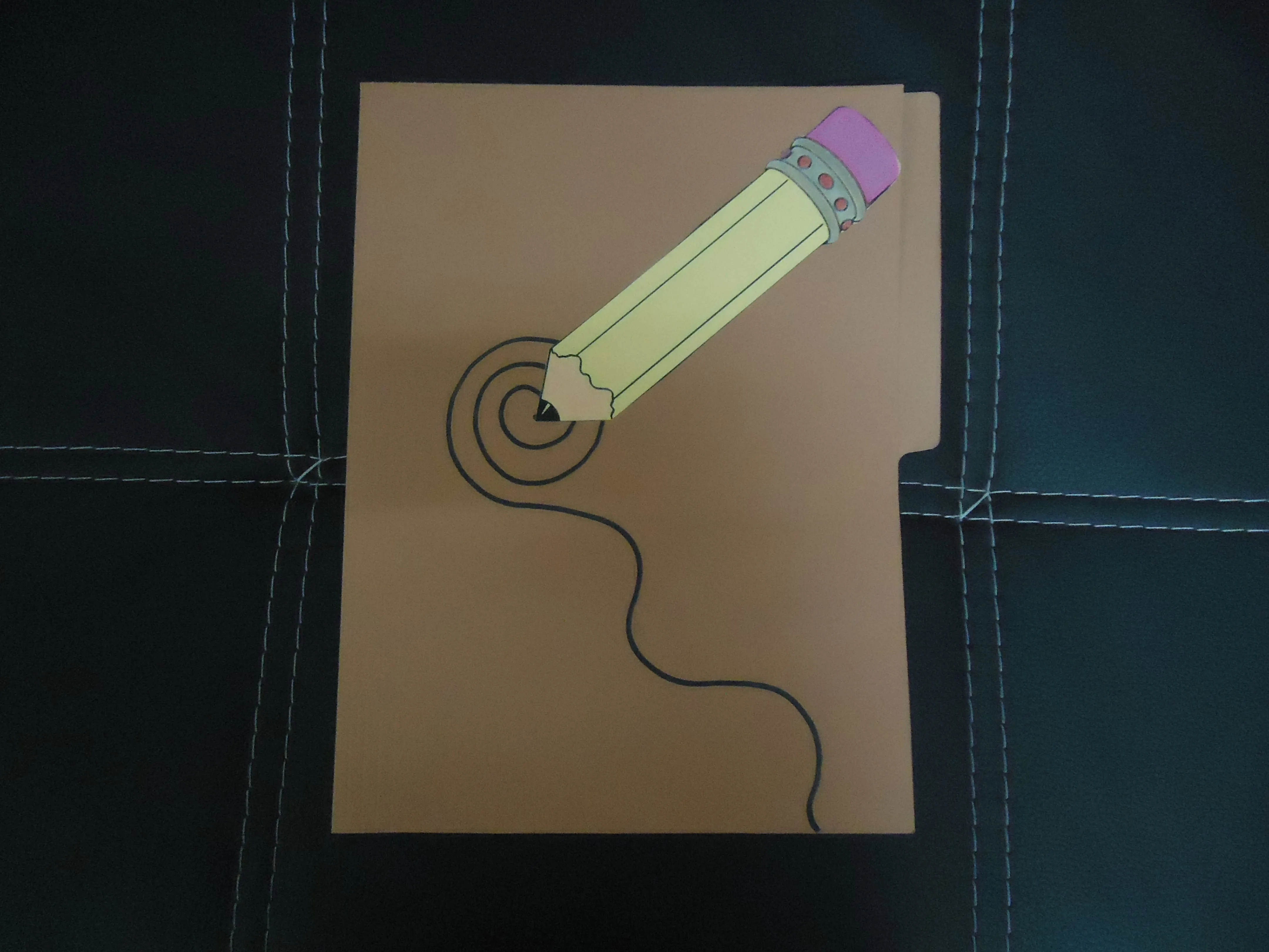 Como decorar un folder con creatividad - Imagui