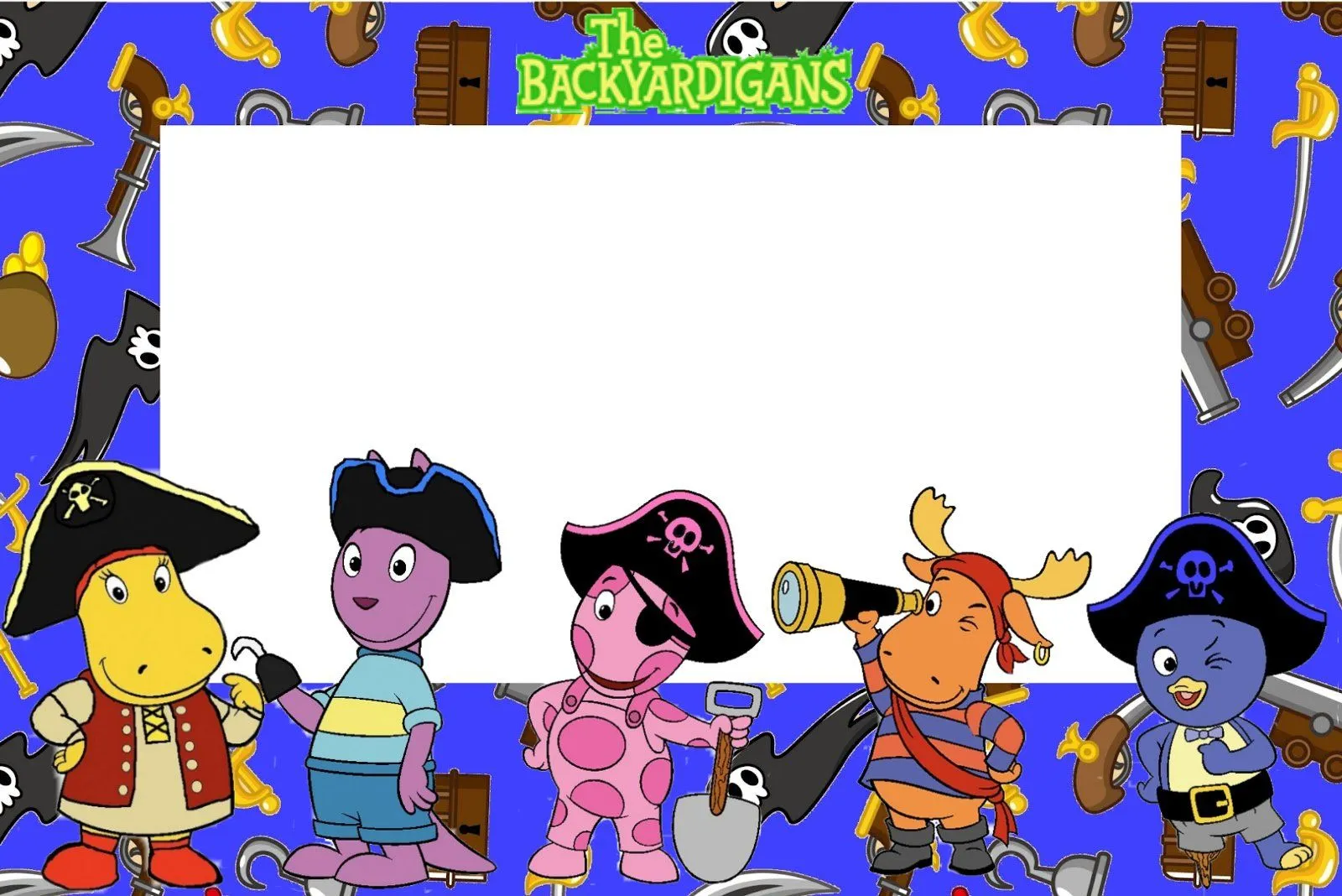 Marcos de los Backyardigans - Imagui