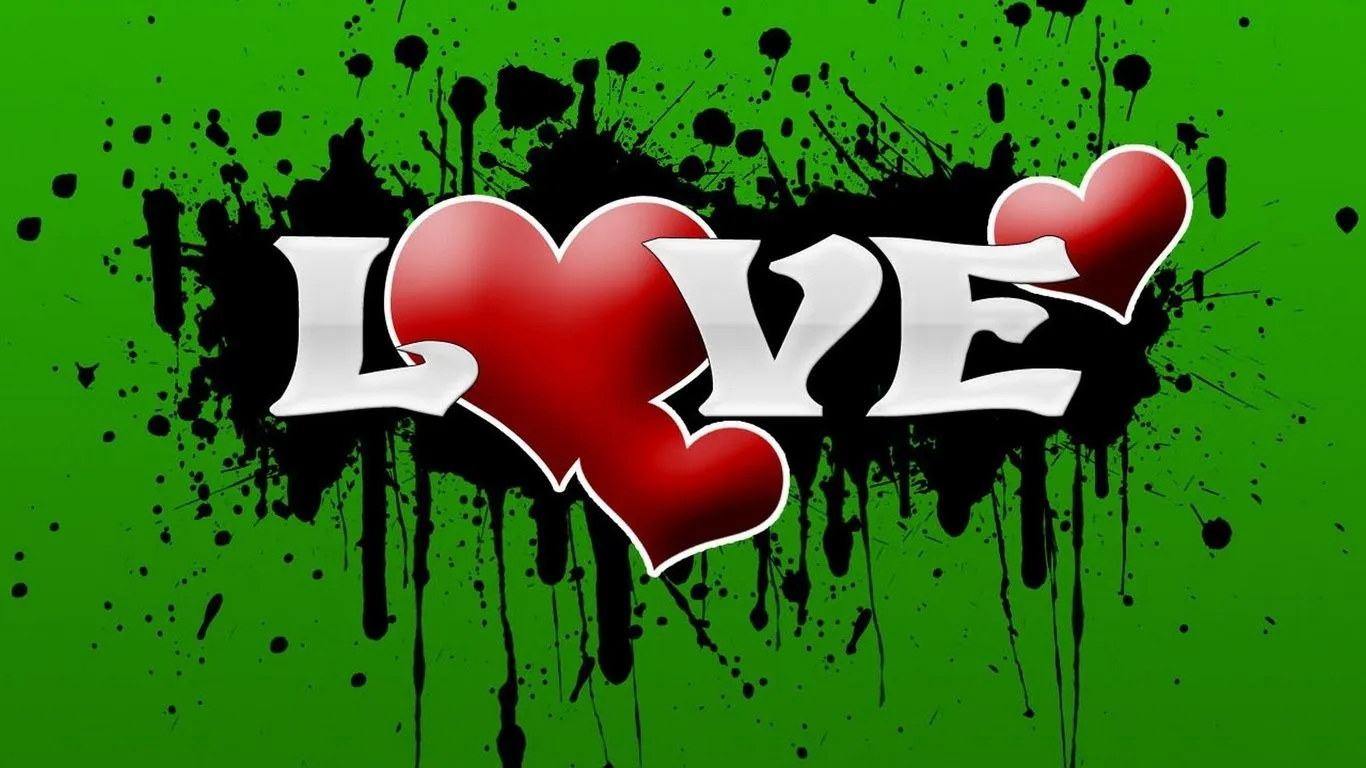 Fondos de graffitis de amor - Imagui