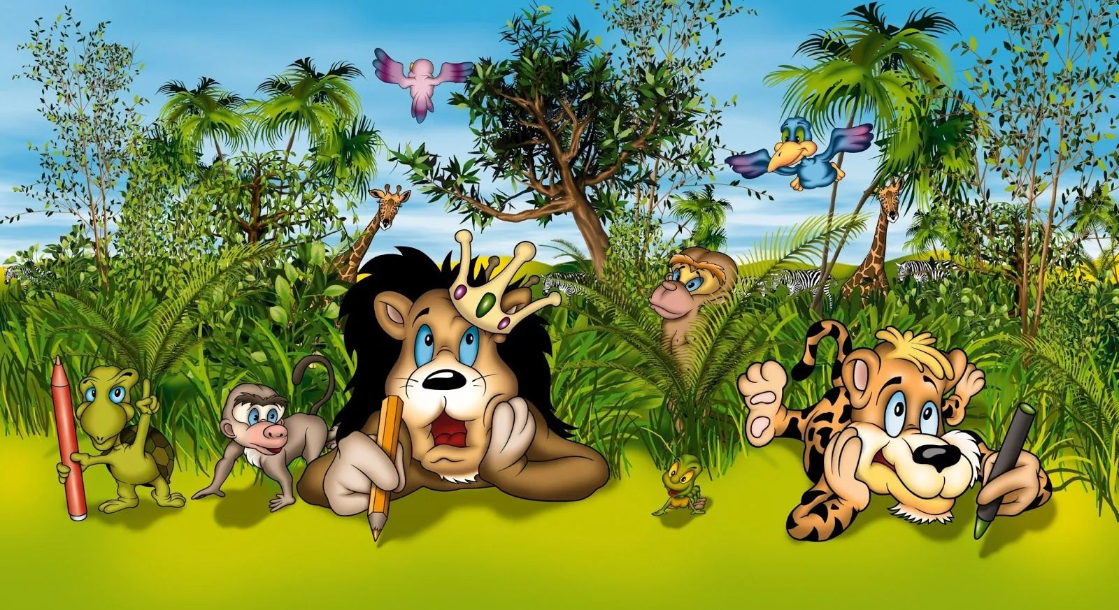 Imagenes de animales estudiando - Imagui