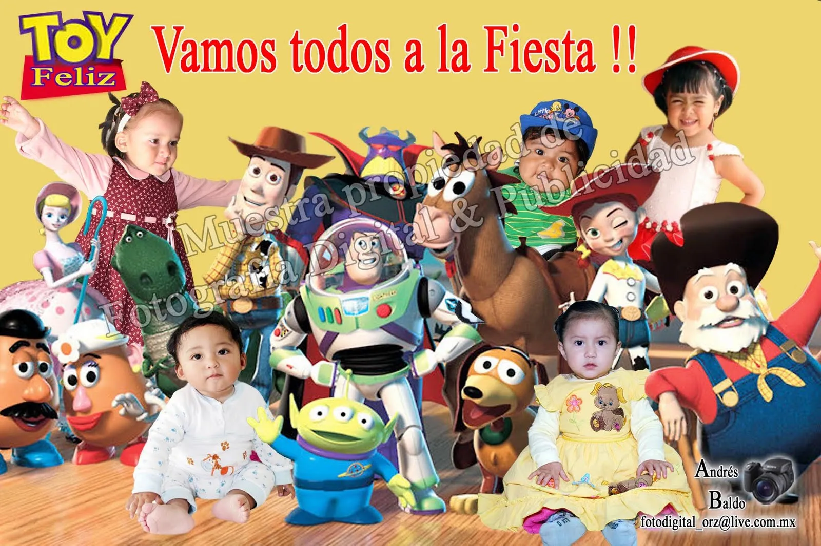 Fotomontaje toy story - Imagui