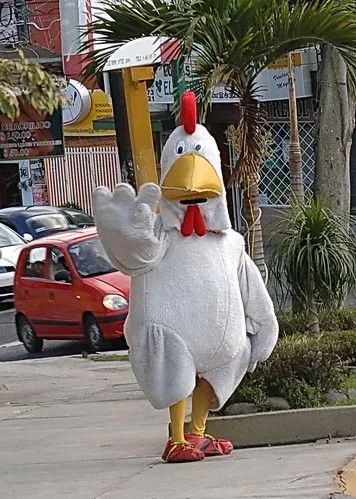 Pollo triste - Imagui