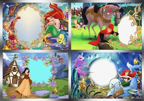 Frames photoshop Disney - Imagui