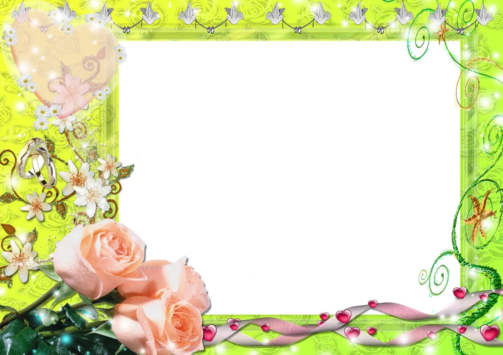 New flower photo frames - Imagui