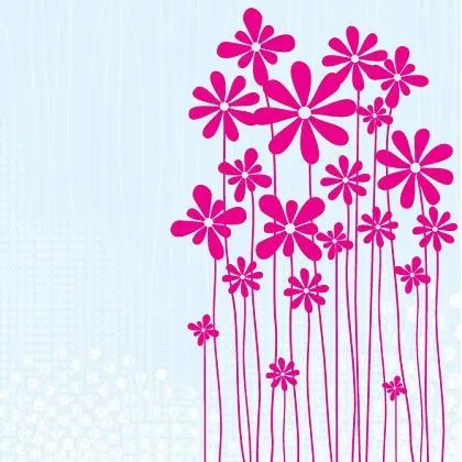 Flowers vector free - Imagui