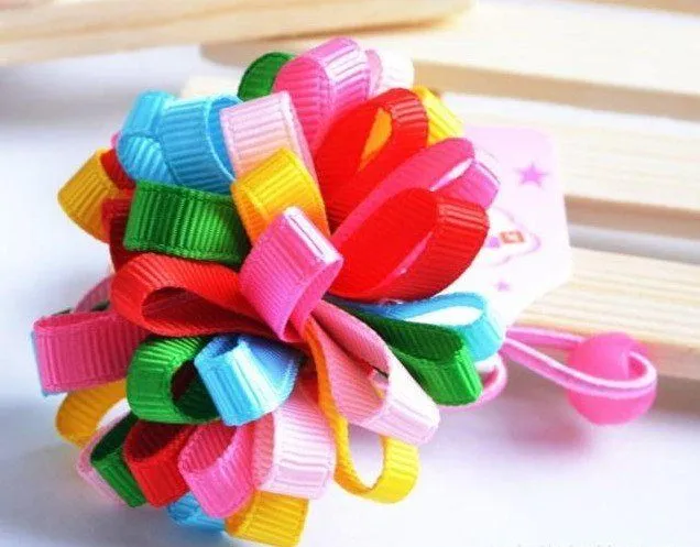 Como hacer lazos para el cabello de moda paso a paso - Imagui