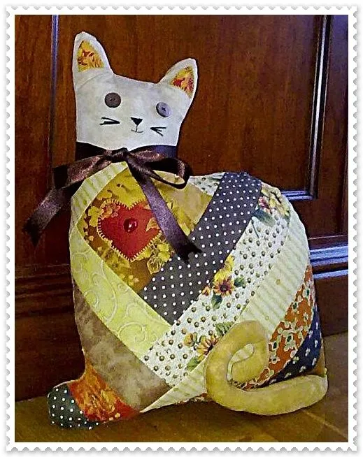 Patchwork con gatos - Imagui