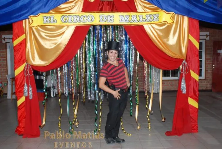 Decoración de salon circo - Imagui