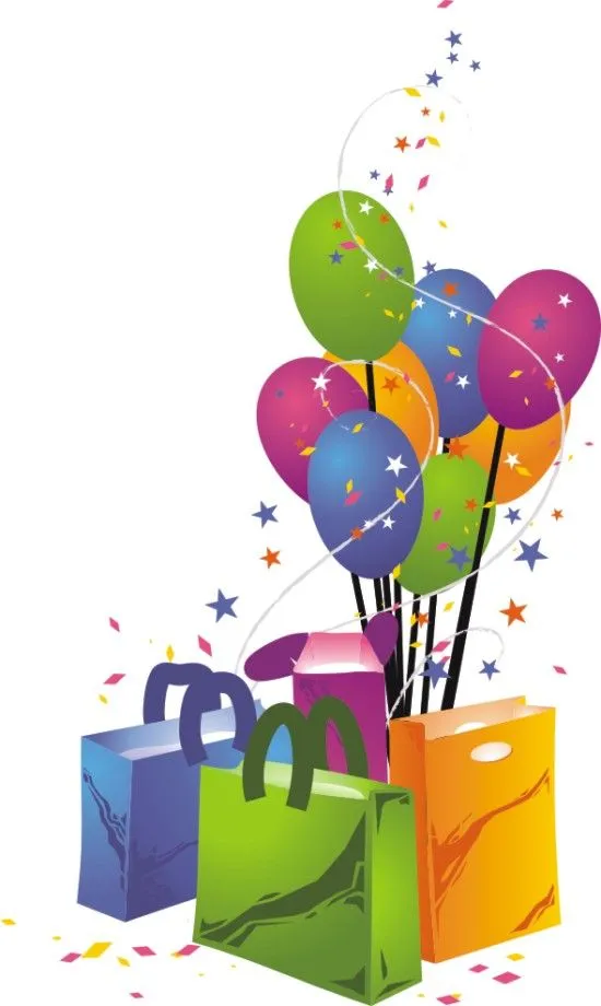 Globos y regalos gif - Imagui