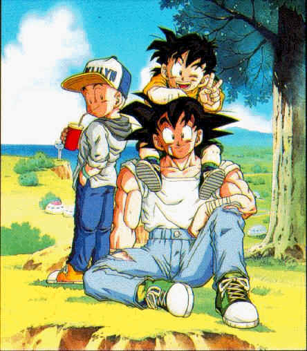 Fotos de goku y gohan - Imagui